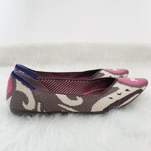 Rothy's | Shoes | Nib Rothys Retired Moroccan Rose The Point Flats ...